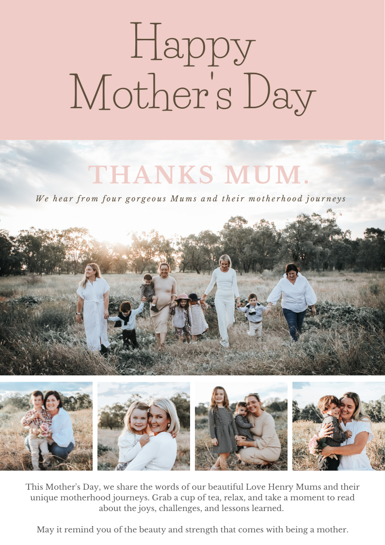 Thanks Mum x – Love Henry