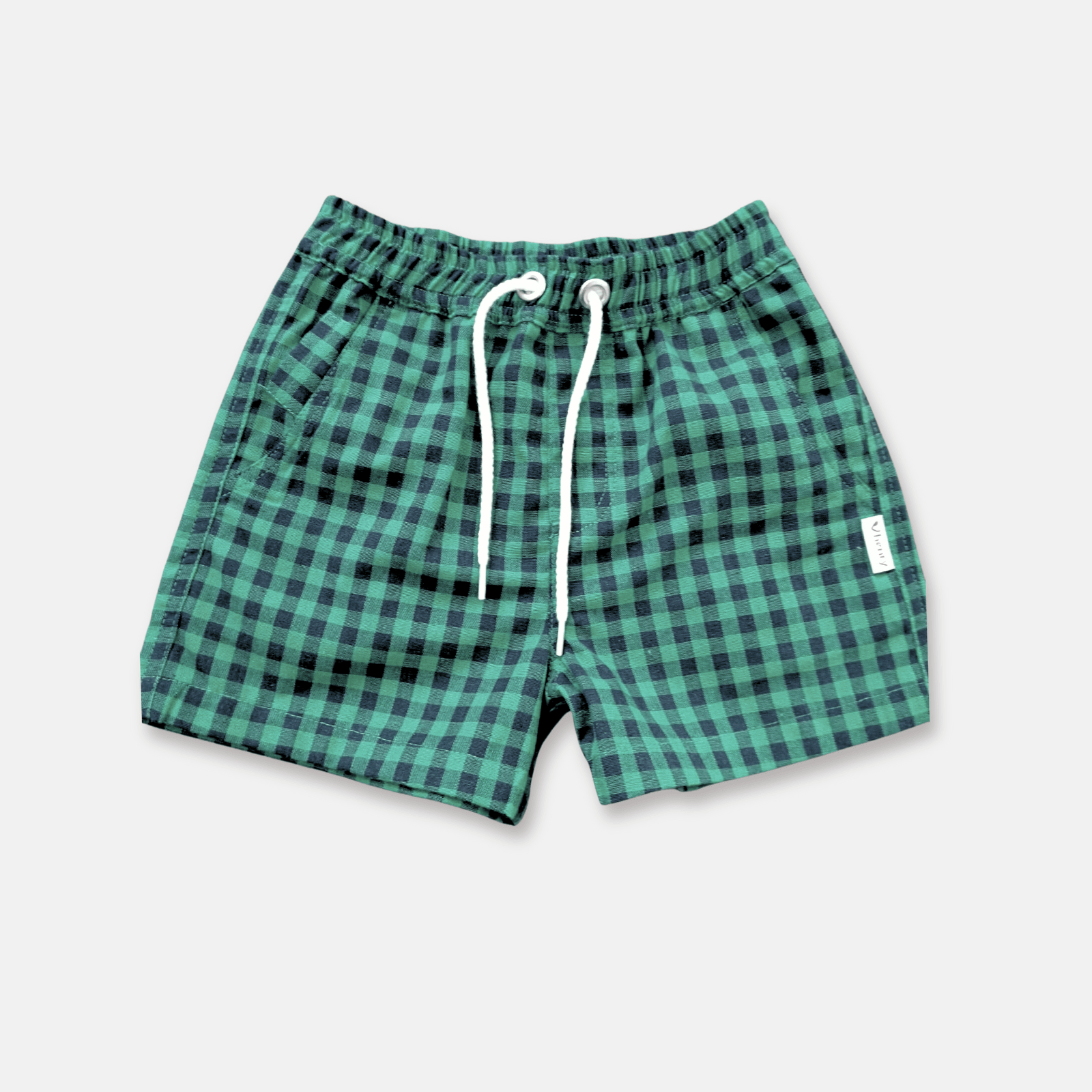 Baby Boys Sonny Short - Green Navy Check – Love Henry